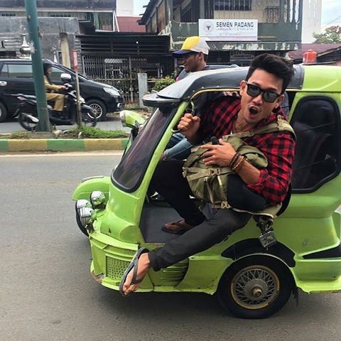 Becak Vespa Unik dari Padangsidimpuan