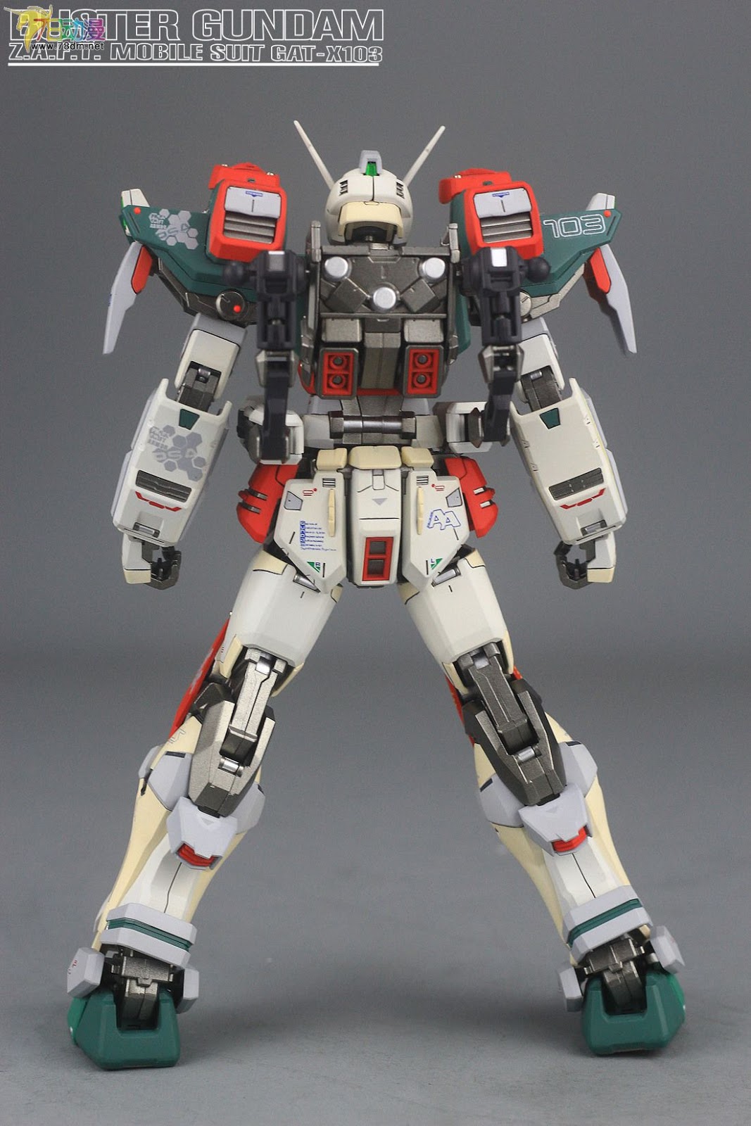 GUNDAM GUY: MG 1/100 Buster Gundam - Painted Build