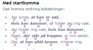 Dansk Blog 3.b Htx Køge: Hvordan sætter man komma?