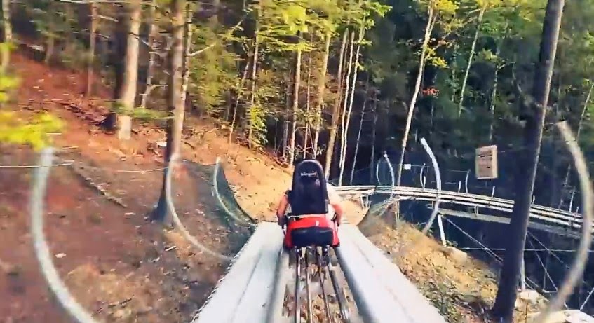 Gatlinburg Tennessee Mountain Coaster!