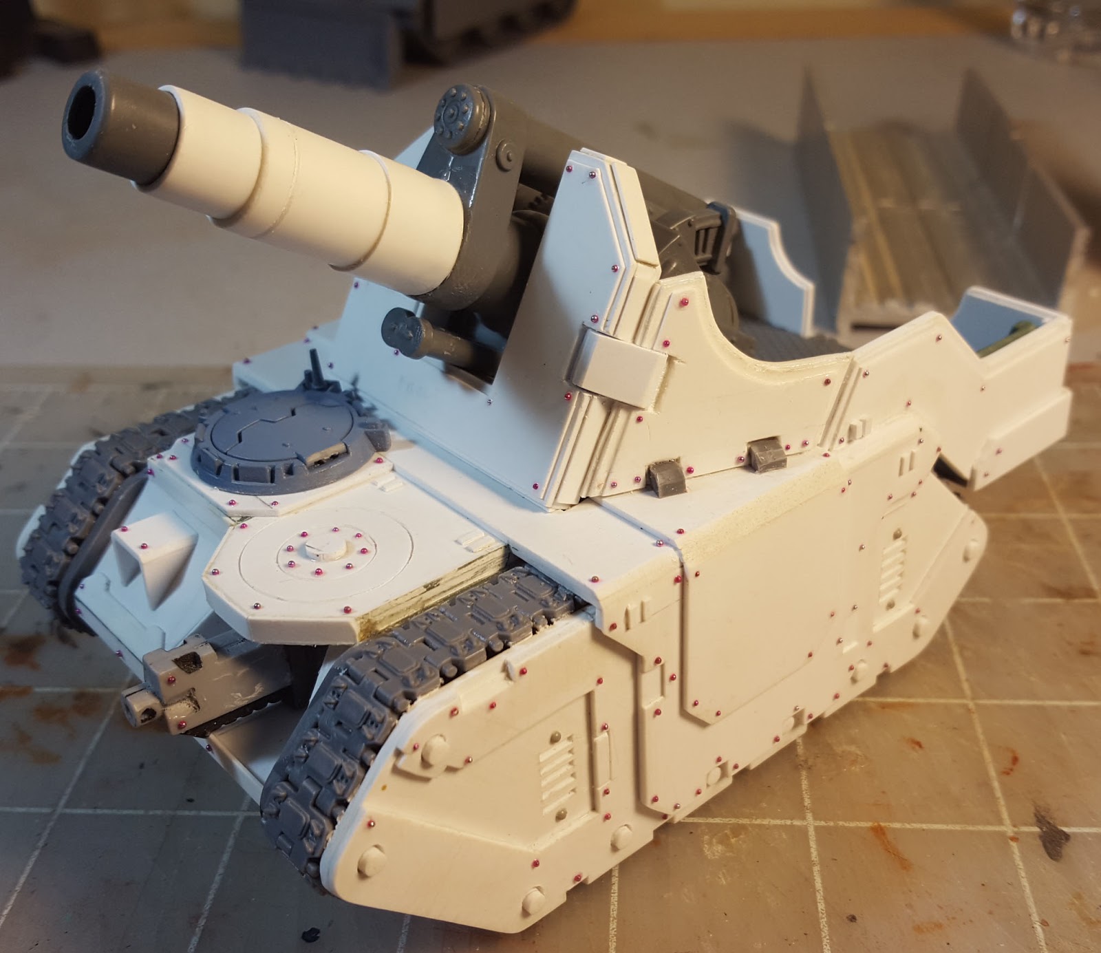 The Artist of War: WIP - Legion Basilisk/Medusa #3