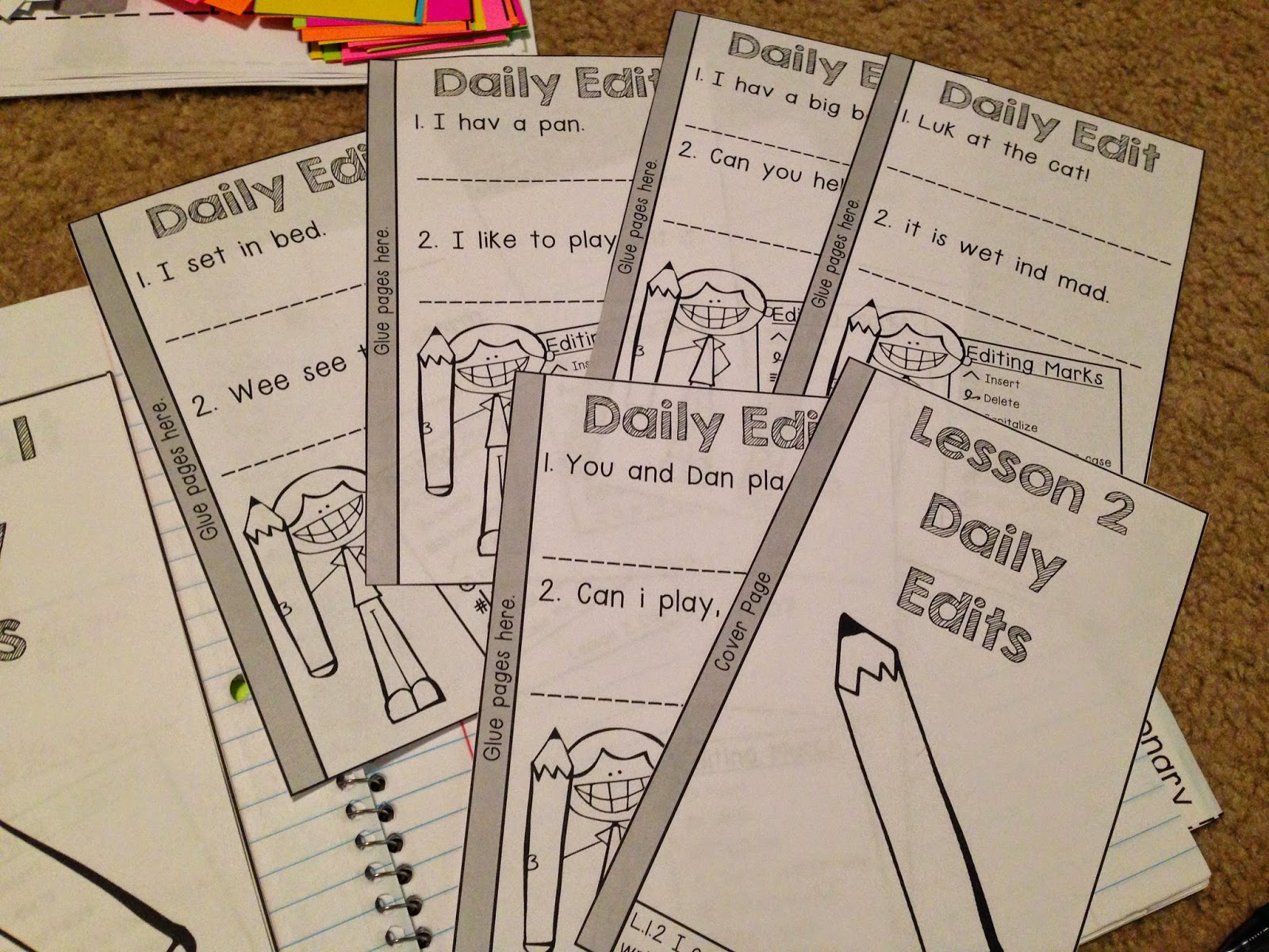 Journeys Interactive Notebooks for Lessons 1, 2, and 3! TONS of ...
