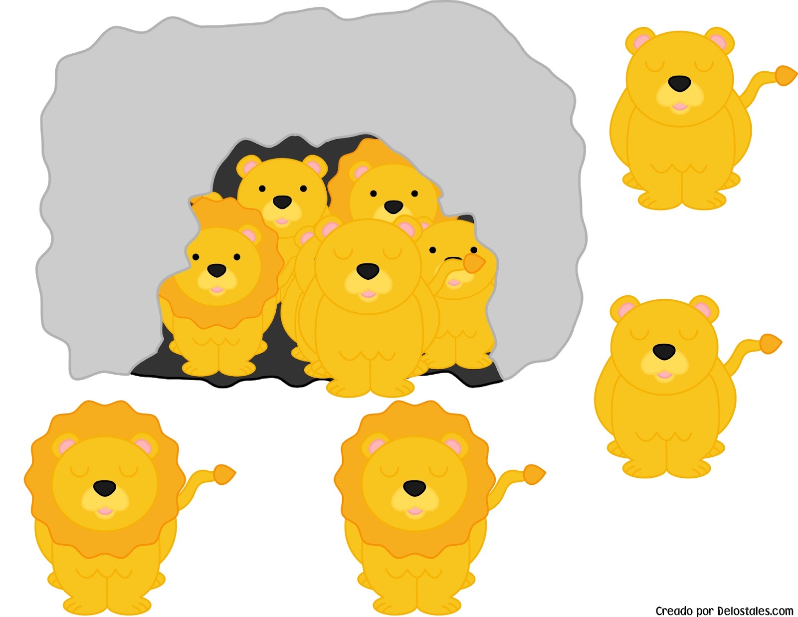 Daniel y los leones - De los tales