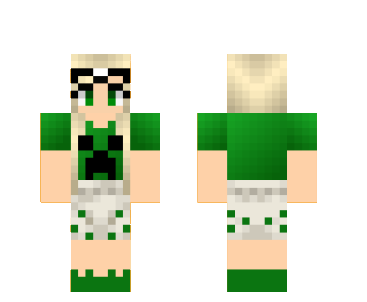 Milly Tutoriais MCPE: Skins feminina do Pac e Mike do TazerCraft