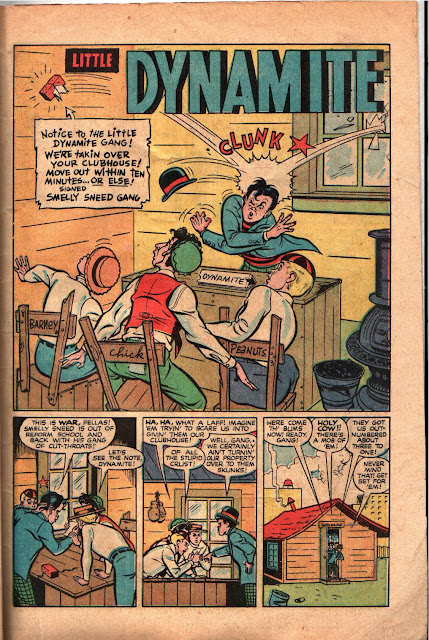 Four-Color Shadows: Little Dynamite-Boy Comics-1948