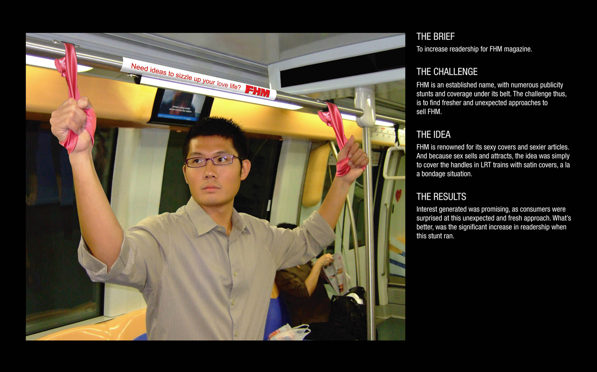 Simply Creative: Creative Subway & Bus Handle Advertisement