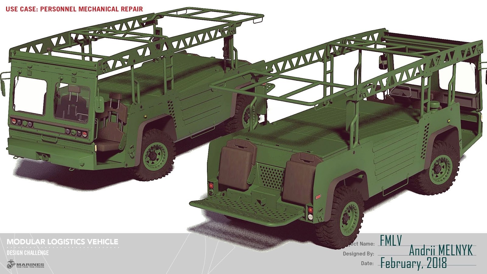 Modular Logistics Vehicle Design Challenge