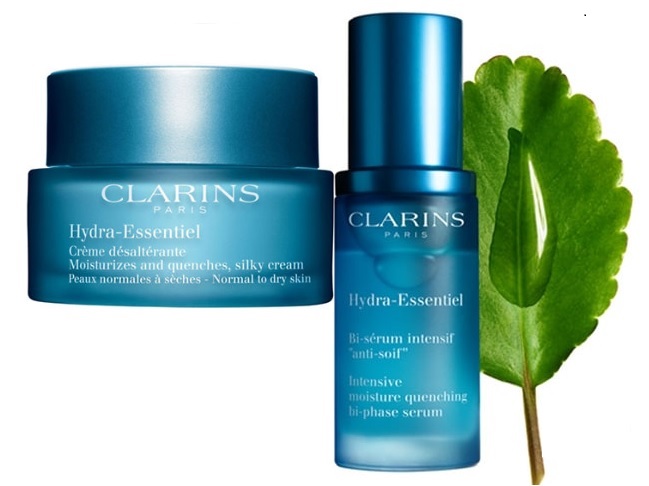 Clarins Hydra-Essentiel for intensively hydrated, moisture-quenched ...