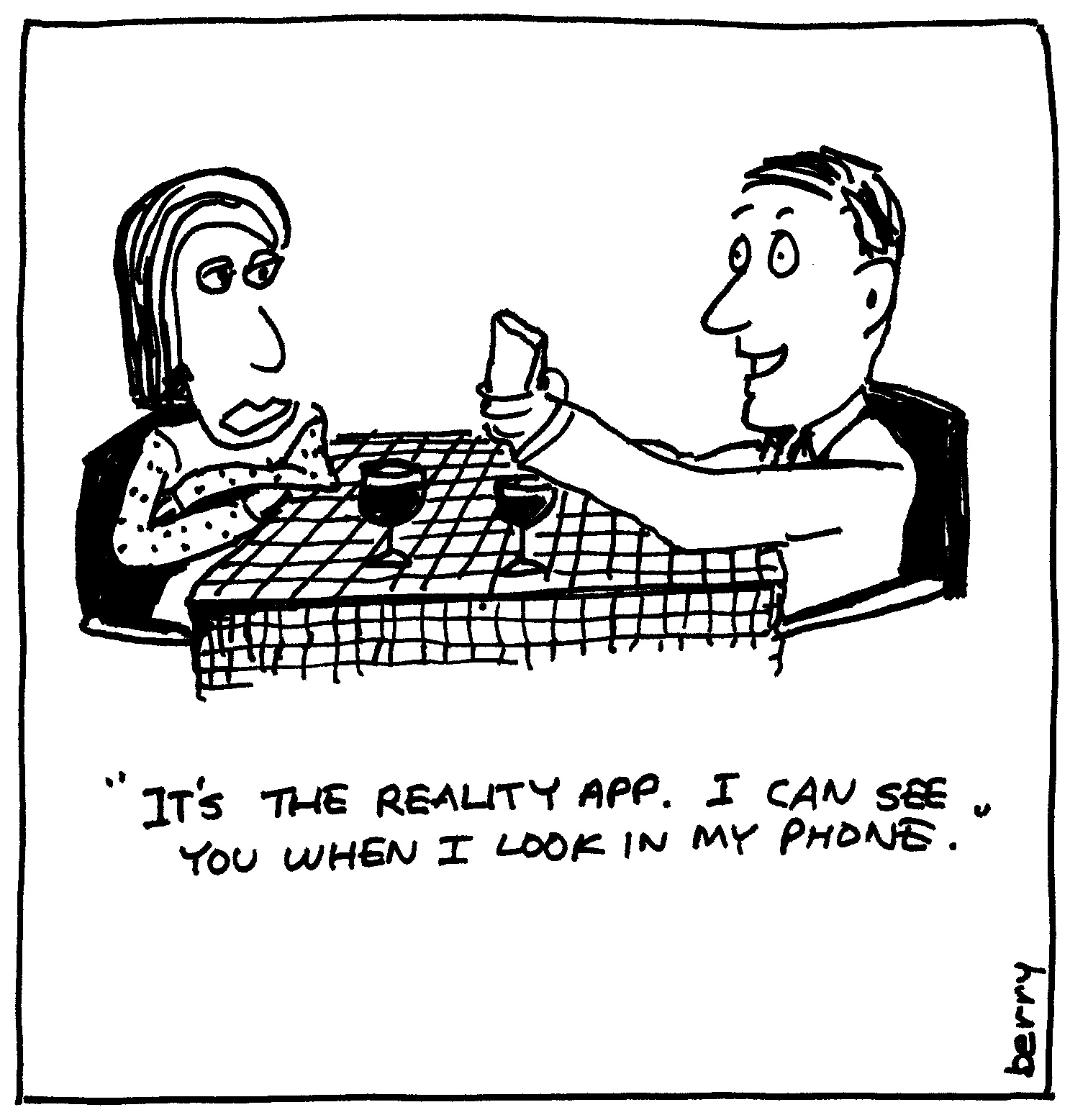 berry cartoons: iphone app cartoon