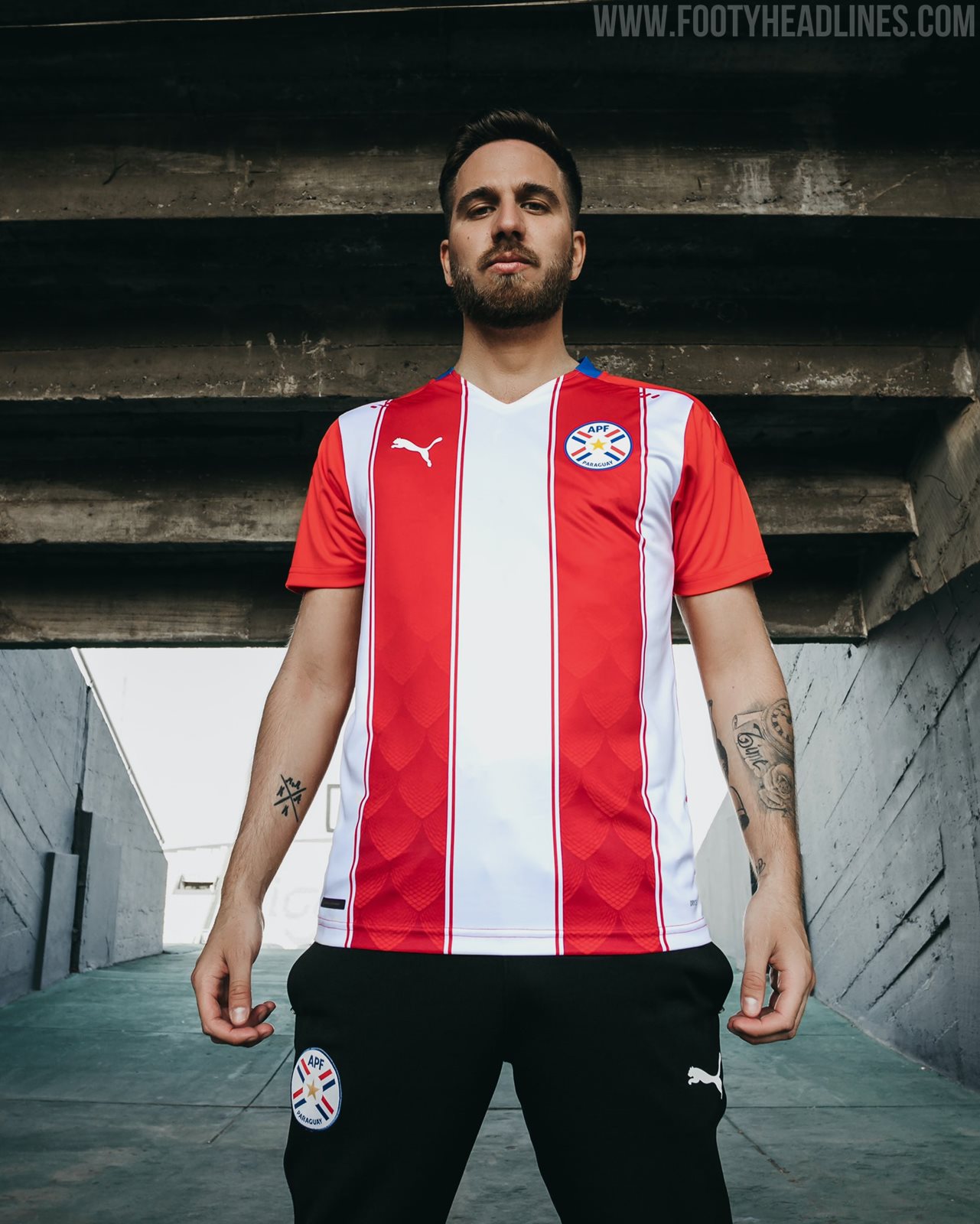 No More Adidas - Puma Paraguay 20-21 Home & Away Kits Released - Footy ...