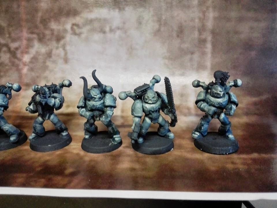 Warp Ghost Chaos Space Marine - Painting Walkthrough: Warp Ghost Chaos ...