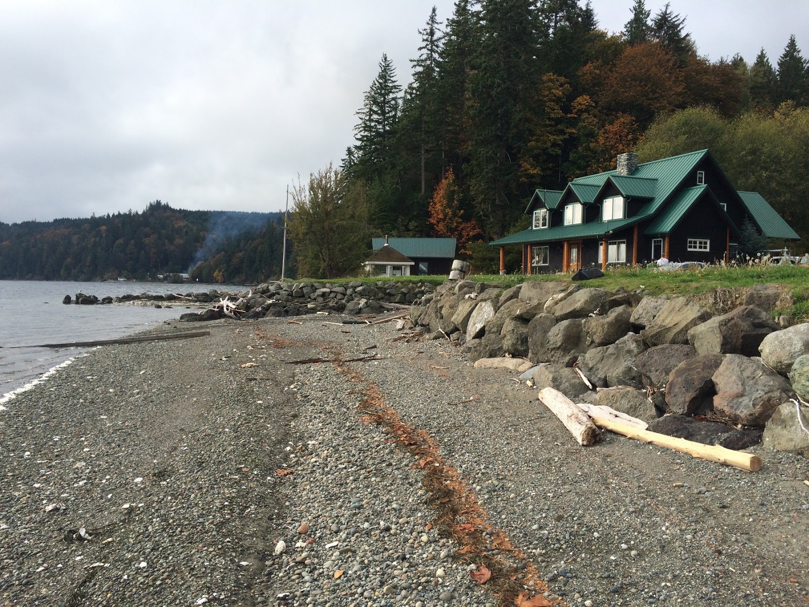 Gravel Beach: Dabob Bay