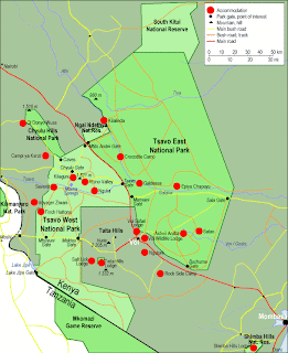 VIPINGO TOURS AND SAFARIS: TSAVO WEST NATIONAL PARK