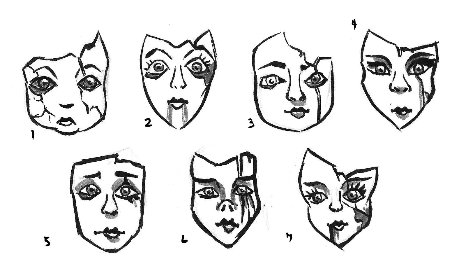 Team One - Urban Legends: Mask Shapes