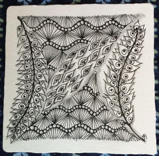 Tickled To Tangle: August 2015