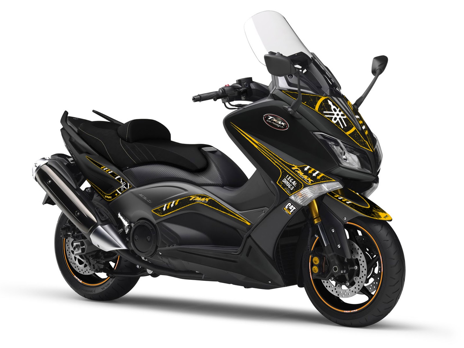 Kit déco pour T-max 530 par Cat Design