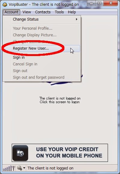 VoipBusterの登録手順 （VoipStuntなども同様） | 自己満 備忘録