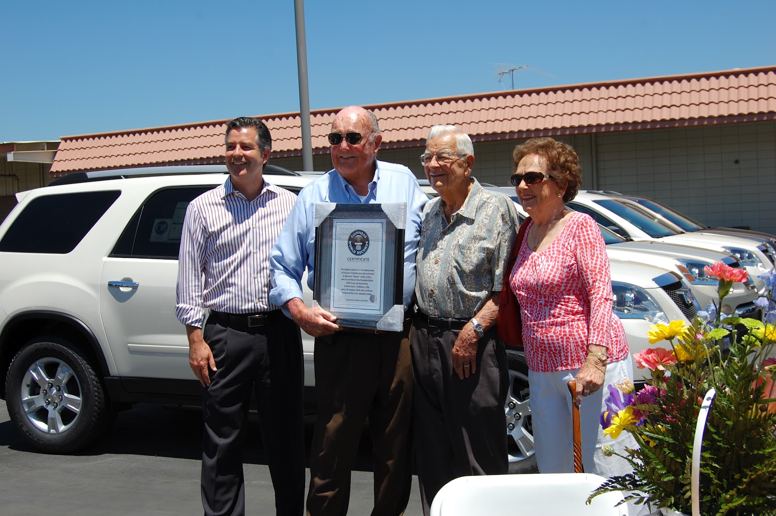 Reynolds Buick GMC Blog: Deane and the World's Record
