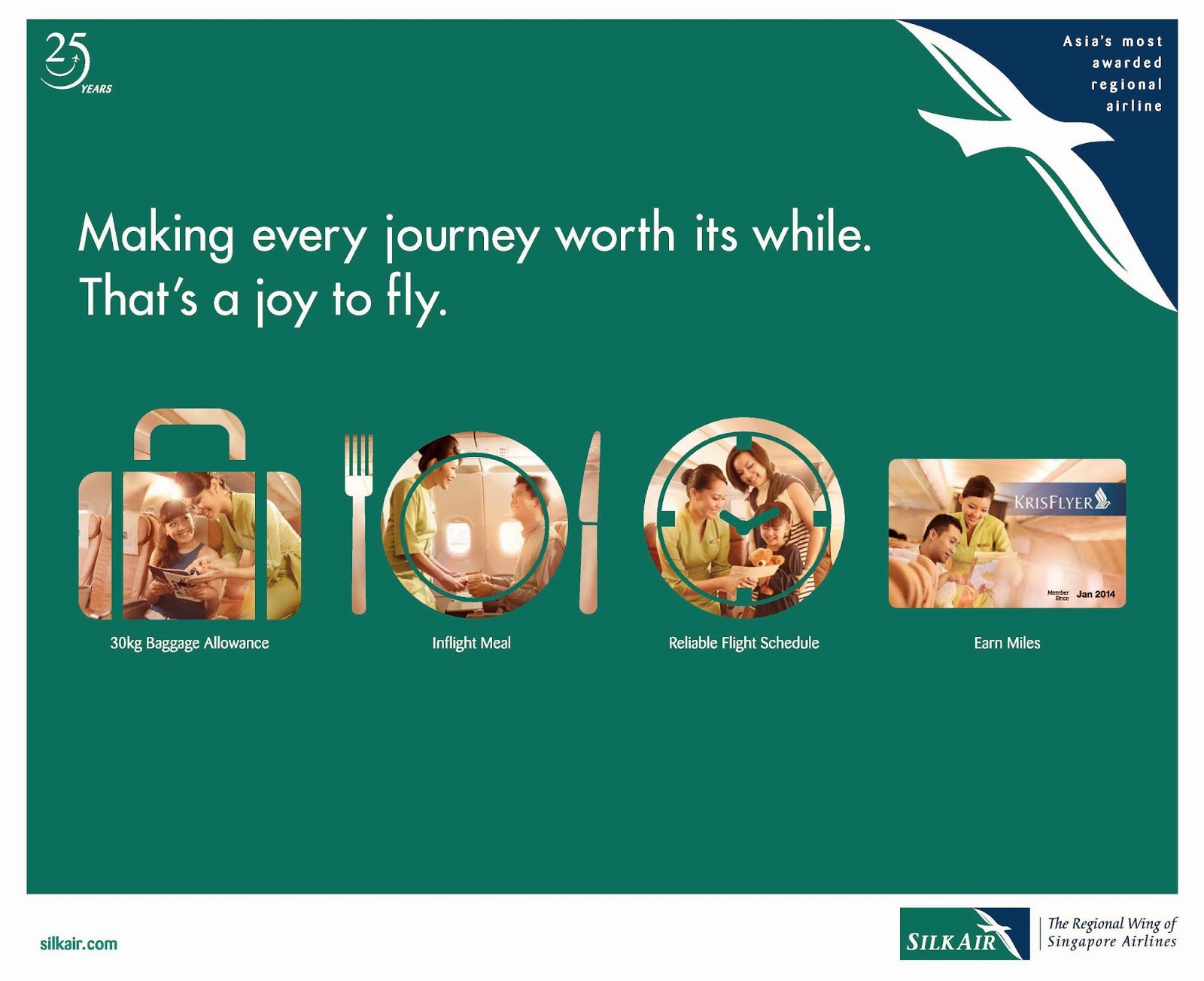 SilkAir Embraces the Joy of Flying