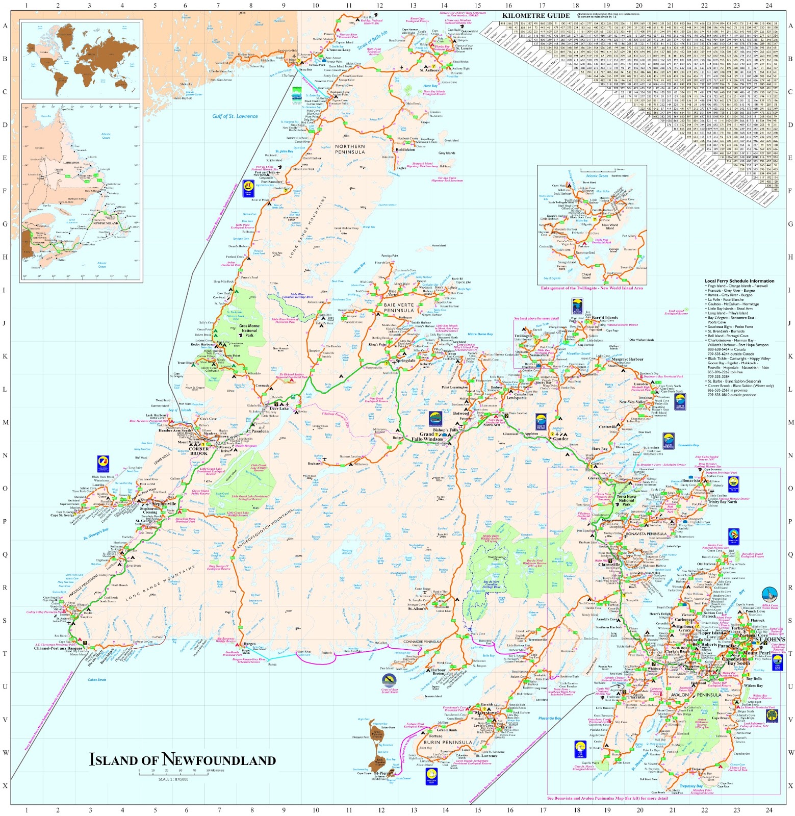 Geomapix Gateway Blog Spot: Newfoundland & Labrador Project Maps