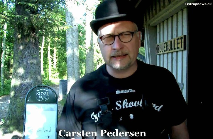 .: FolkSkovlund LIVE -- Indslag med Carsten Pedersen..