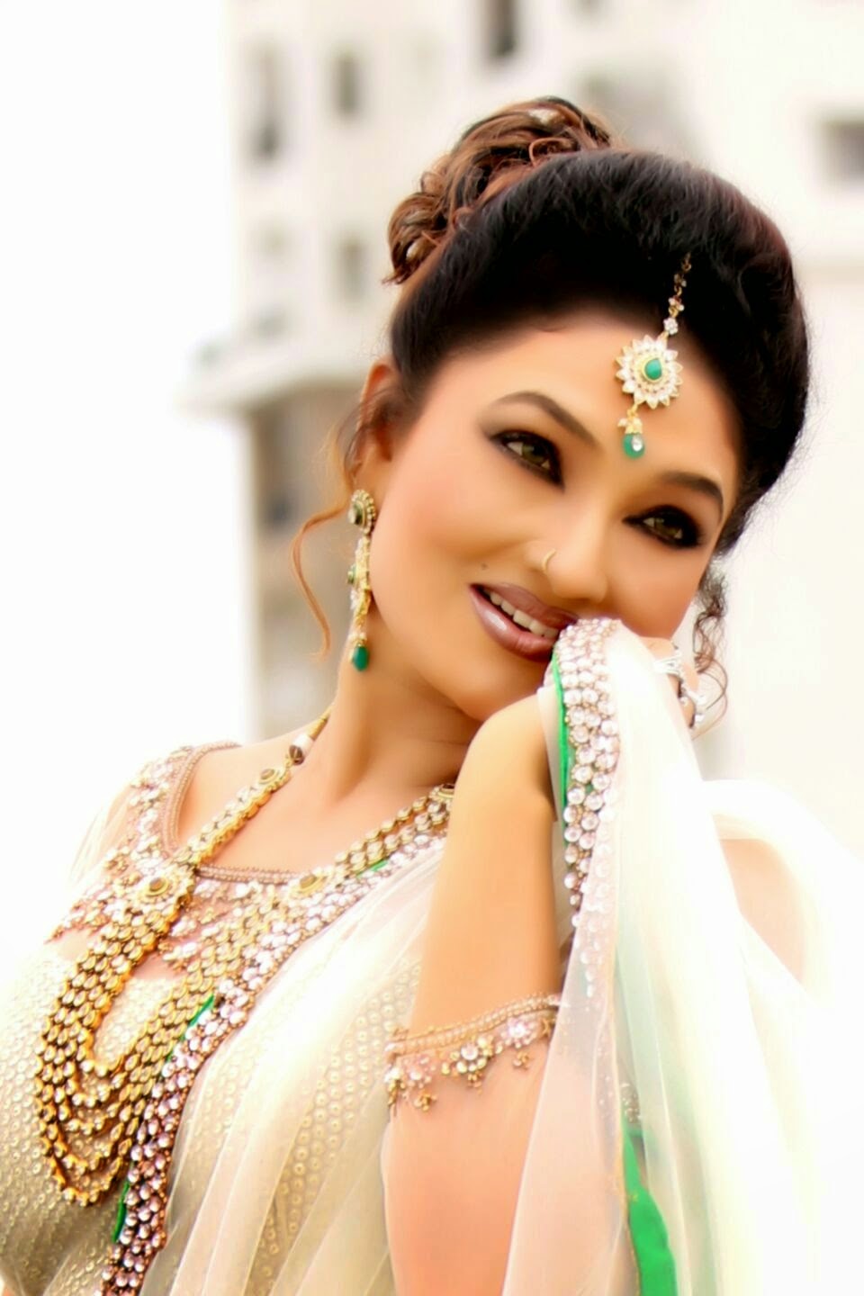 RAMYA SRI LATEST BEAUTIFUL MODERN SAREE PHOTO SHOOT | Indian Filmy Actress