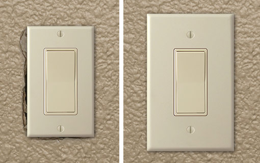 Kyle Switch Plates: Odd Sized Light Switch Plates & Outlet Cover Solutions