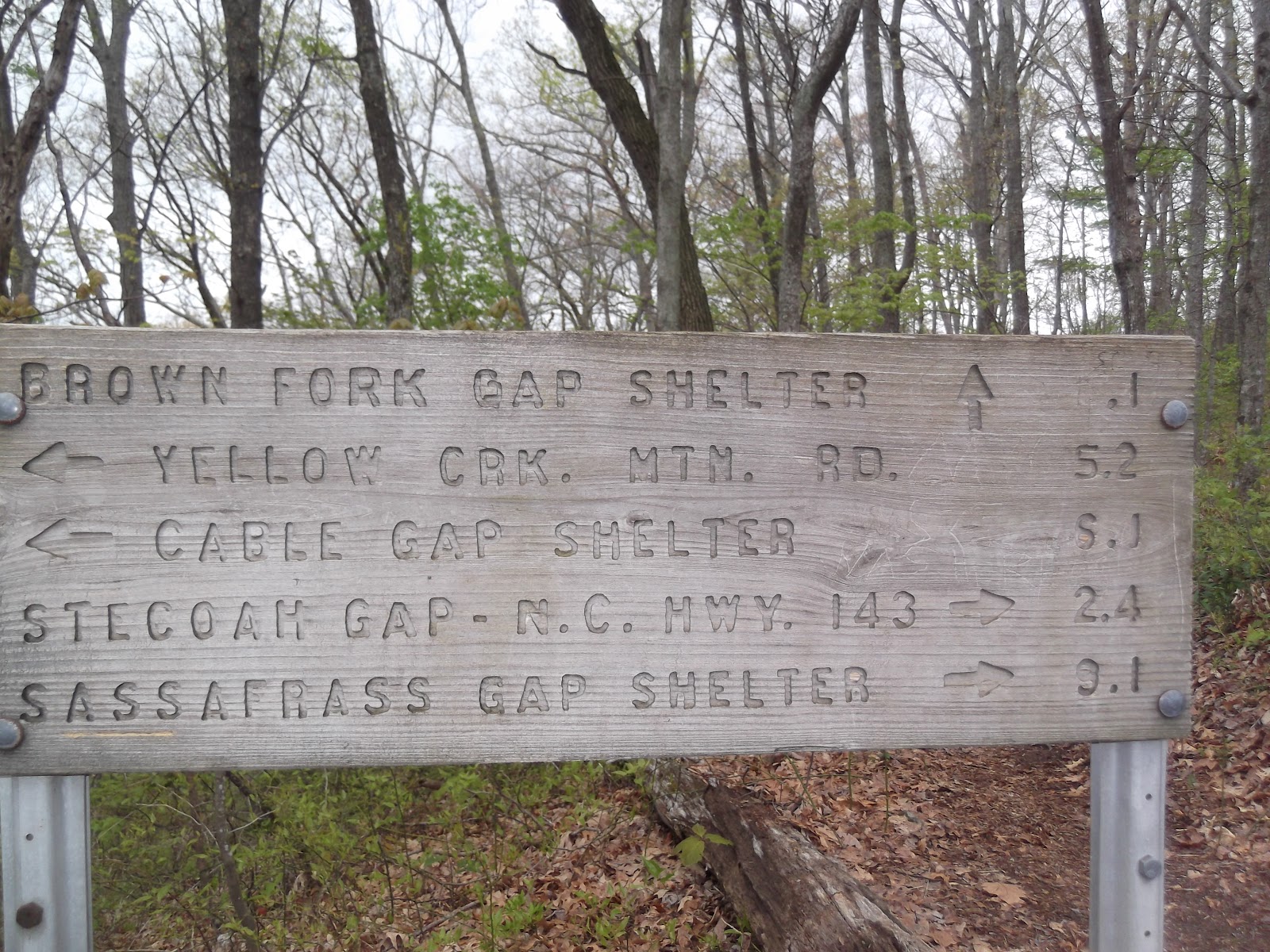 Appalachian Trail Section hiking: Stecoah Gap to Fontana Dam