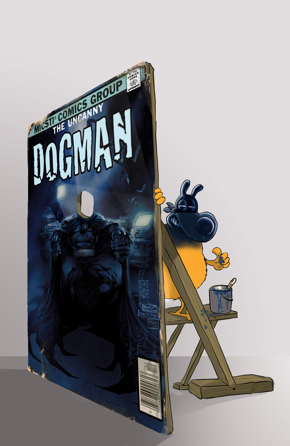 ypyb's blog: Dogman comics making off...
