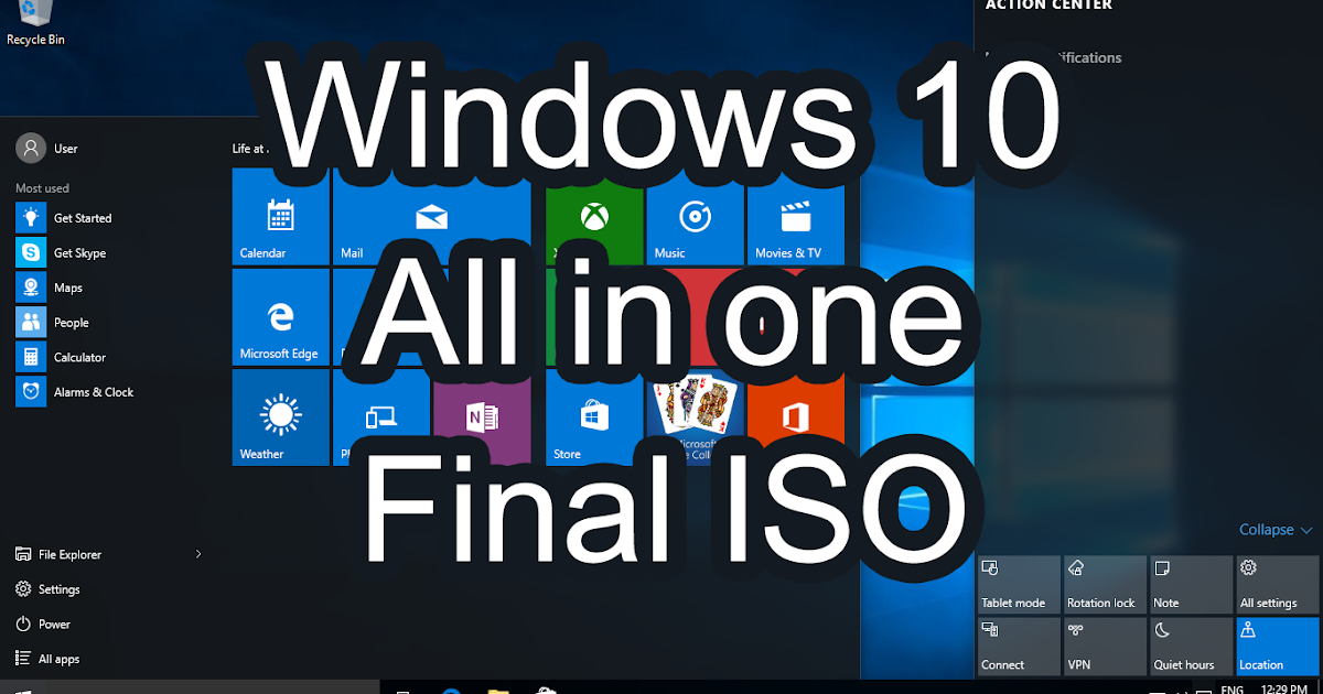 Windows 10 All In One 32/64 Bit ~ Raxor Tech