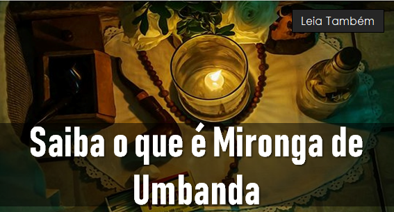 Umbanda UTHiS!: O que é Mironga de Umbanda?