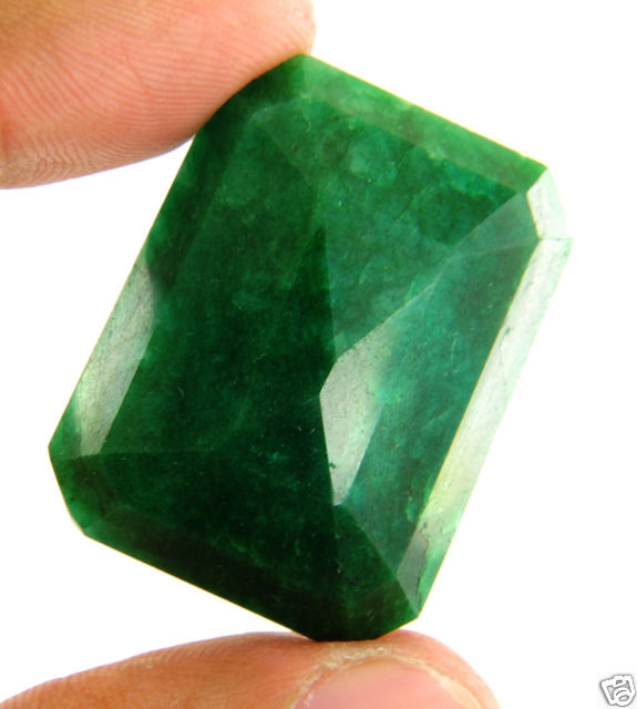 107.65 ct Precious Emerald Cut Earthmined Brazil Certified Emerald ...