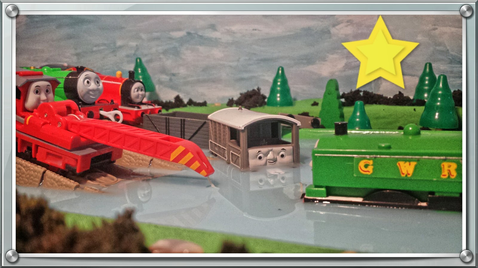 MrEngine88: Behind the Scenes & Custom Pictures: TrackMaster Thomas ...