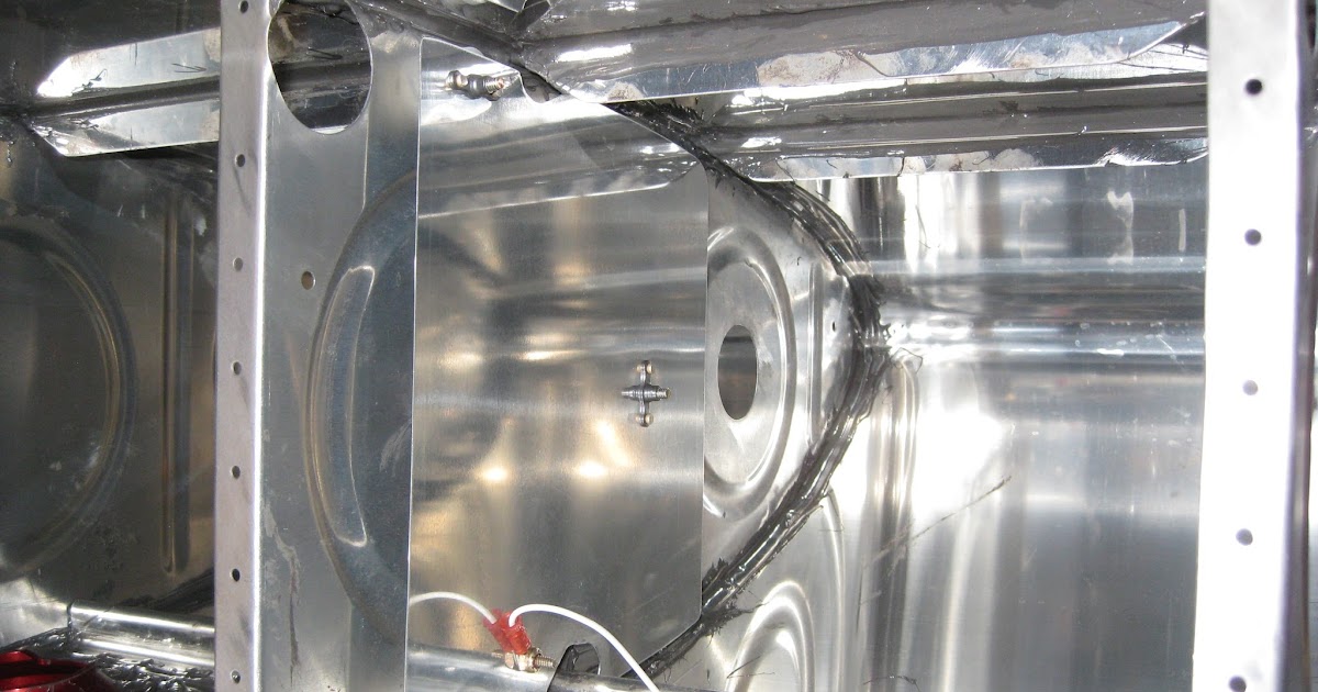 E's Van's RV-14A: Wings: Fuel tanks. Right tank capacitance probes and ...