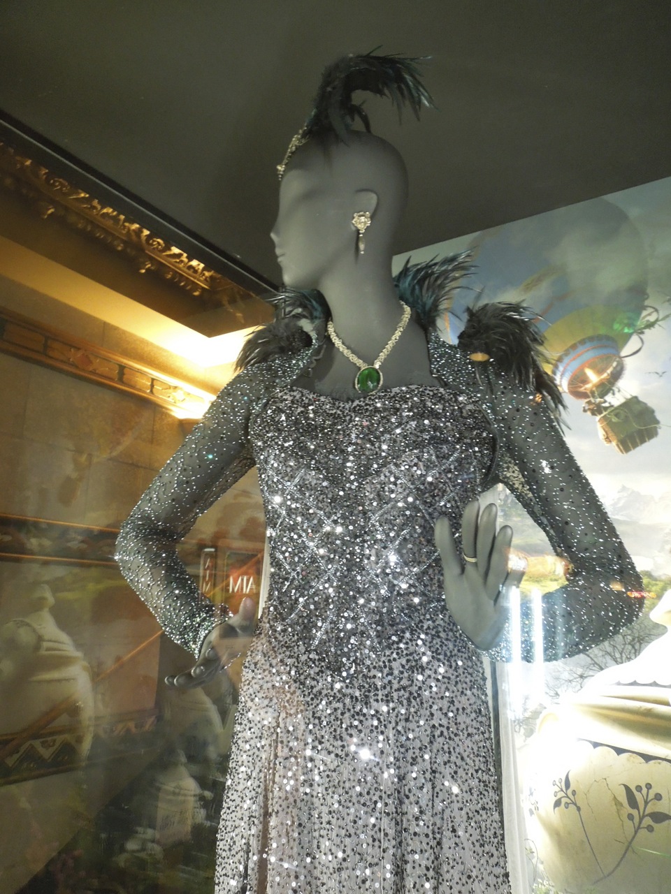 Hollywood Movie Costumes and Props: Evanora costume worn by Rachel ...