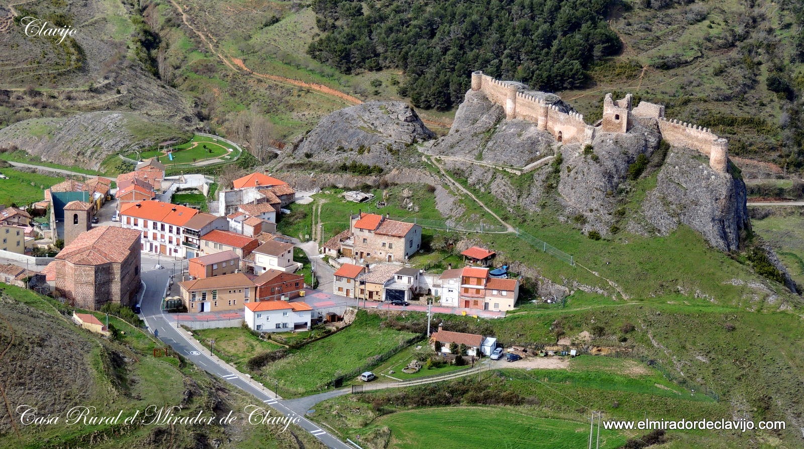 El Mirador de Clavijo turismo rural en La Rioja: Castillo de Clavijo ...
