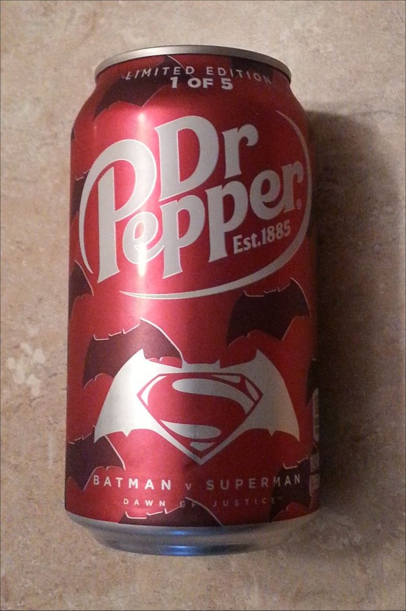 Soda Can Collection: Batman v Superman