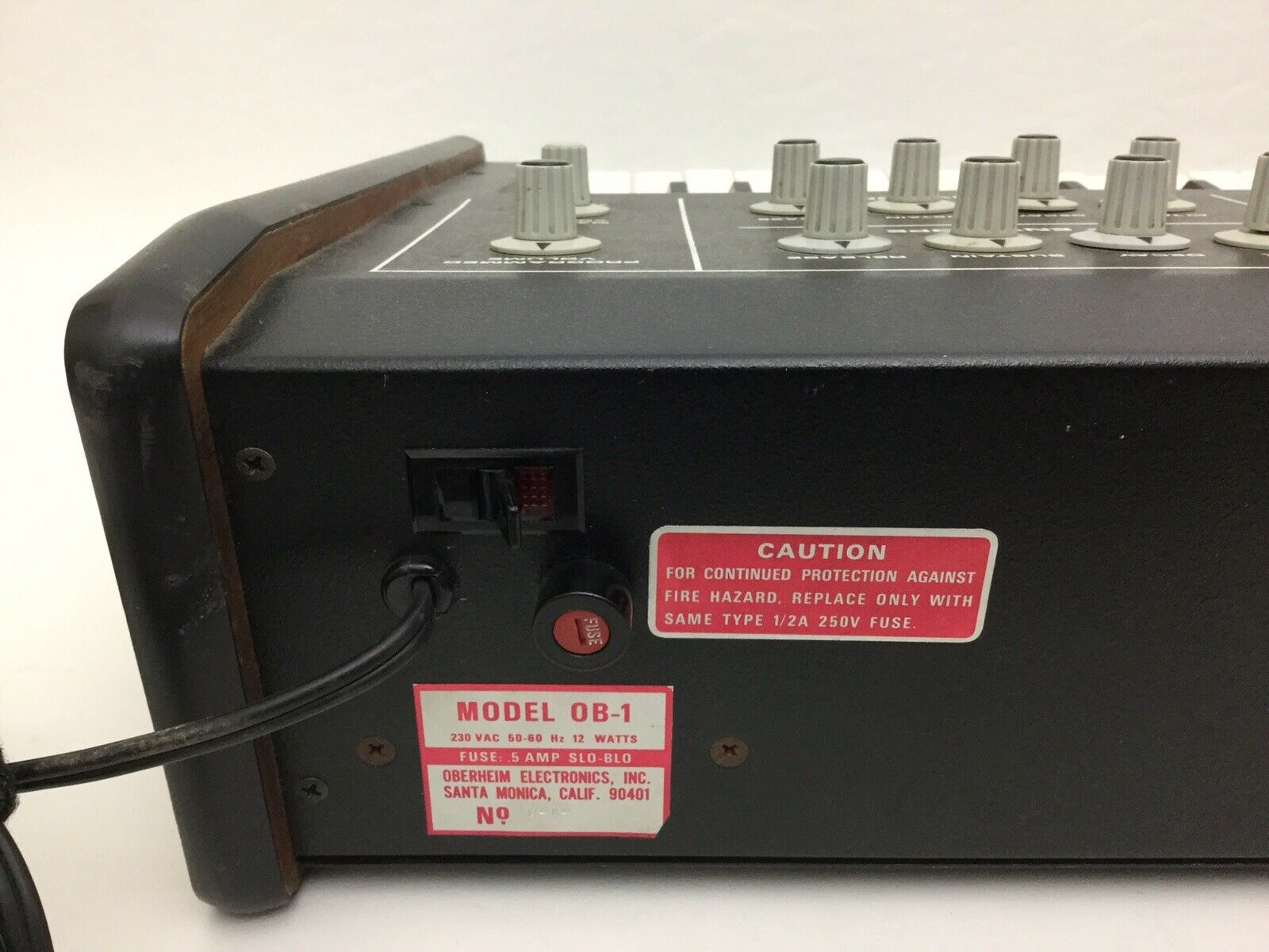 MATRIXSYNTH: Oberheim OB1 Vintage Synth