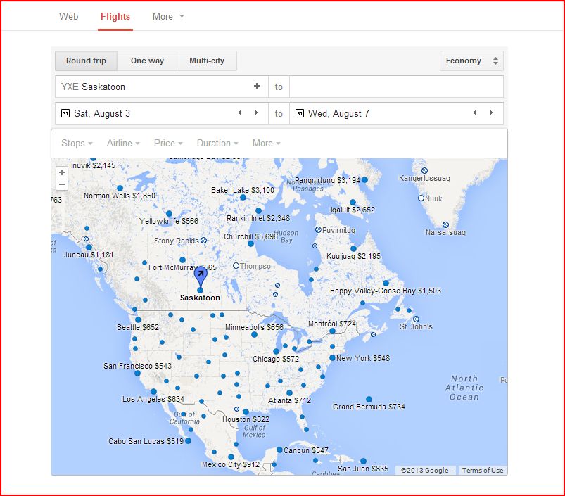 Travel with Kevin and Ruth: How to use Google Flight Search