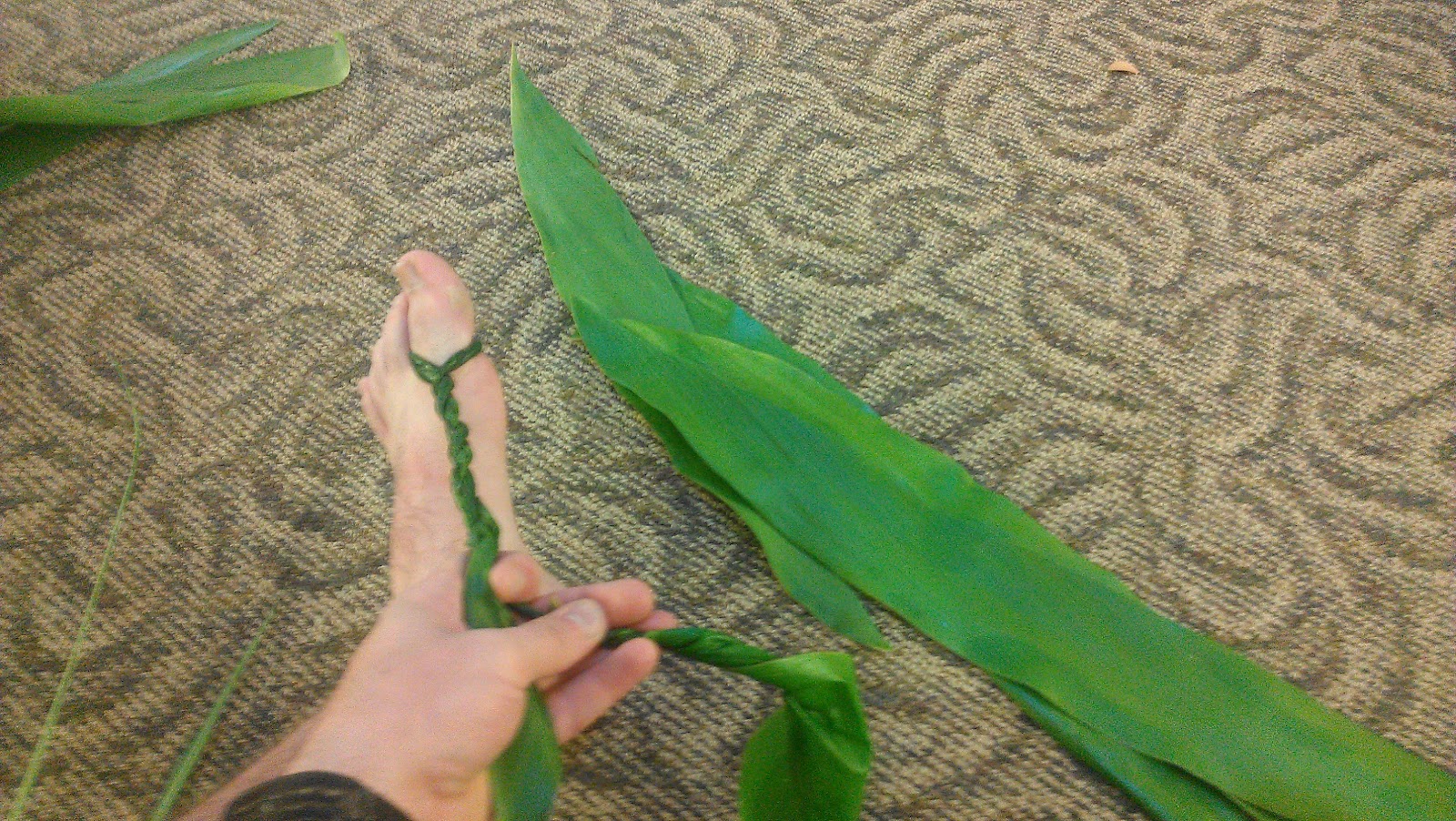 Meanderings: Kava Party & Lei Making...