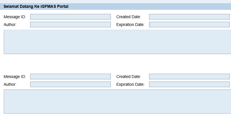 Panduan Tetapan Portal 1GFMAS (kini iGFMAS) | MUYMG