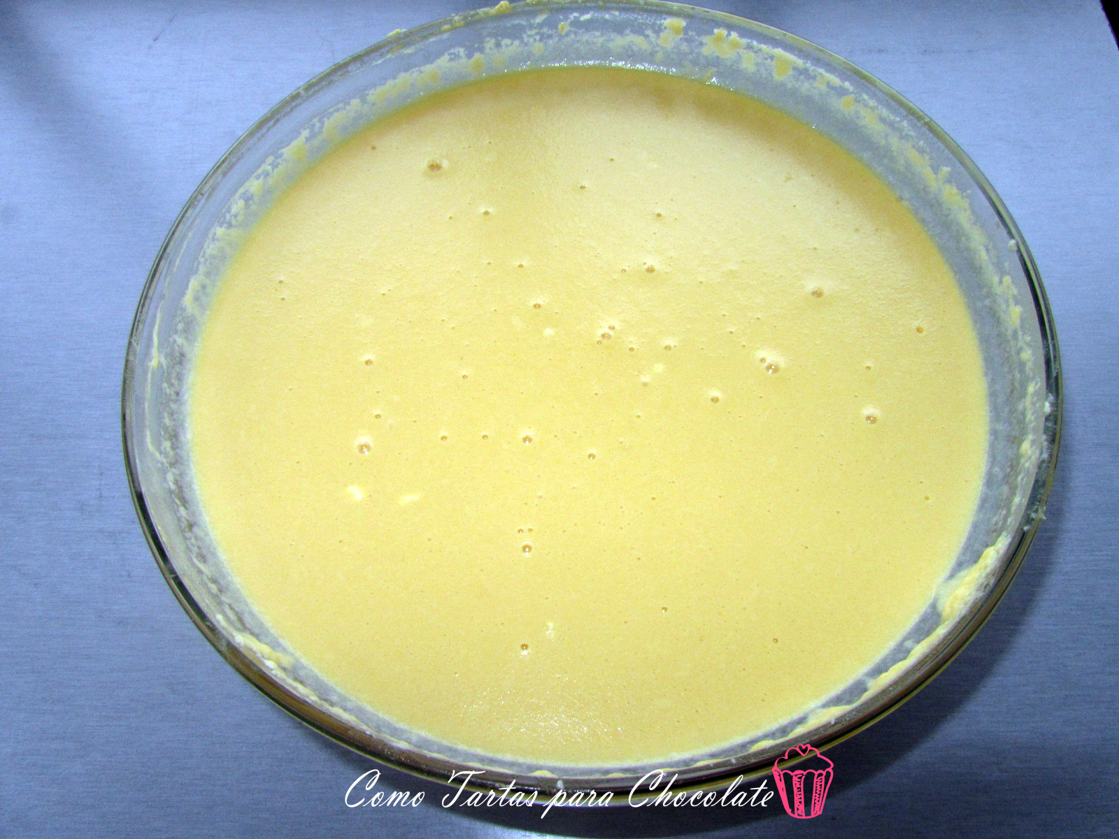 Pastel Mágico o Pastel Inteligente - Como Tartas para Chocolate