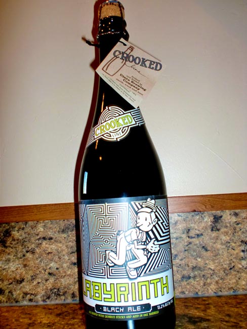 Bob's Brew and Liquor Reviews: Labyrinth - Black Ale