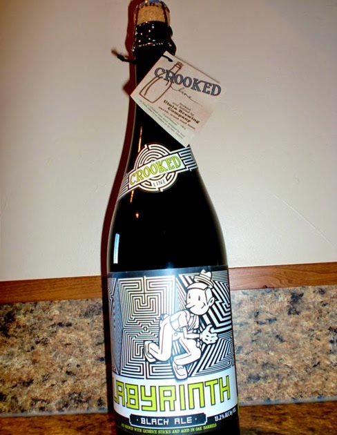 Bob's Brew and Liquor Reviews: Labyrinth - Black Ale