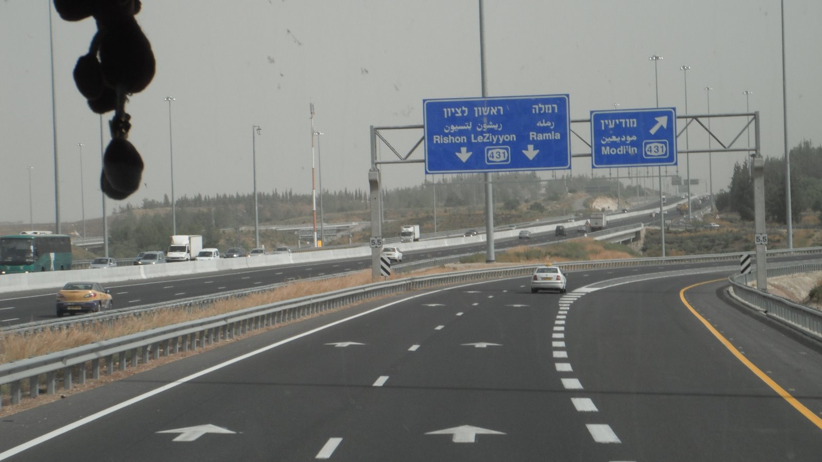 הארץ ישראל Eretz Yisrael: כביש Israel Highway 431