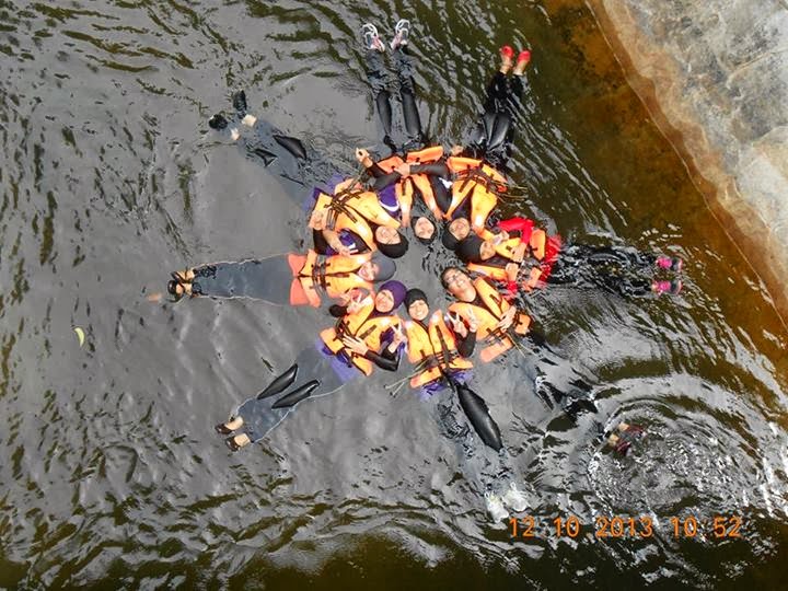 Shazika Shahrim: Aktiviti berakit buluh