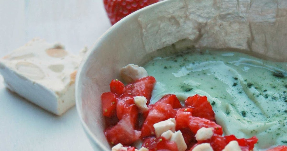 Matcha, fraises, nougat et un dîner étoilé par Alain Passard