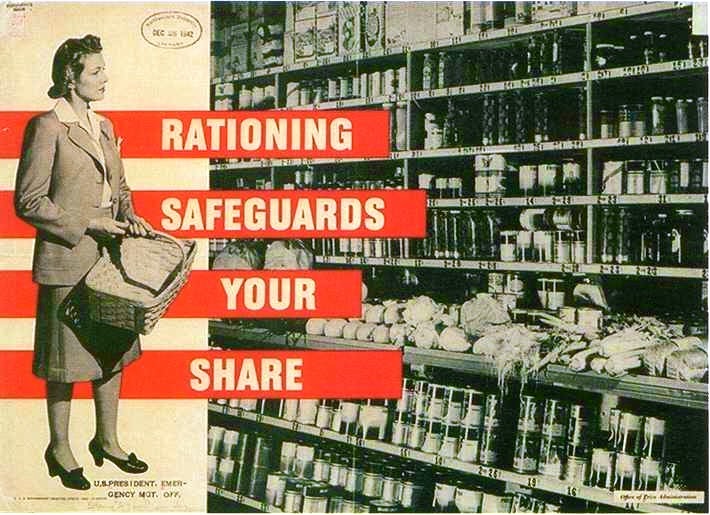 Two Men and a Little Farm: RATIONING, VINTAGE POSTER SUNDAY