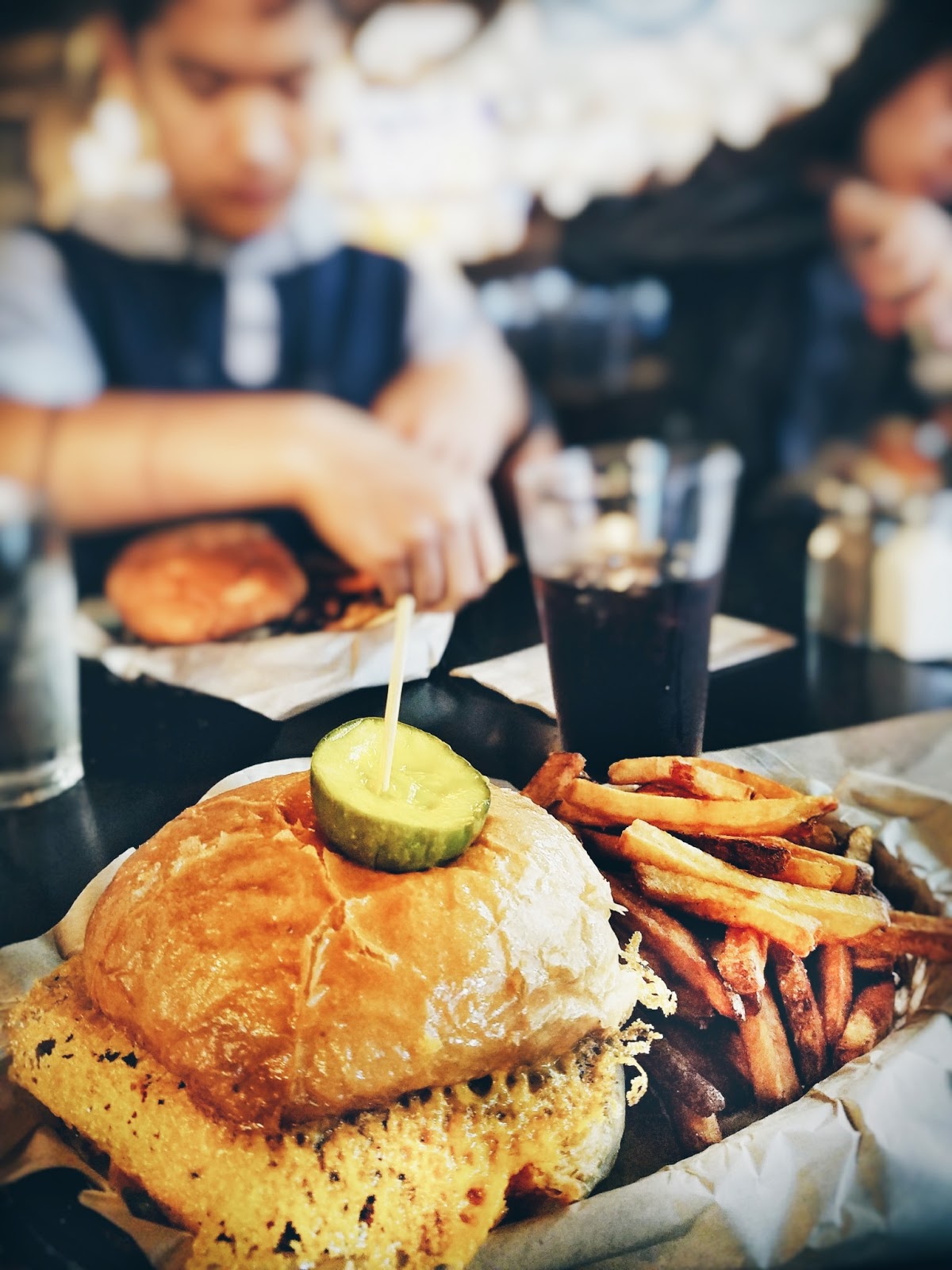 This is no lame duck... It's a badass burger!