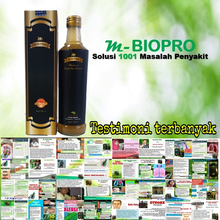Jual m biopro bio pro obat berbagai macam penyakit: Jual obat herbal m ...